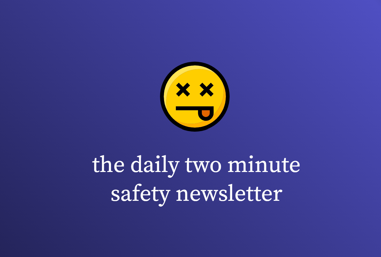 Position Eliminated | The Two Minute Safety Newsletter